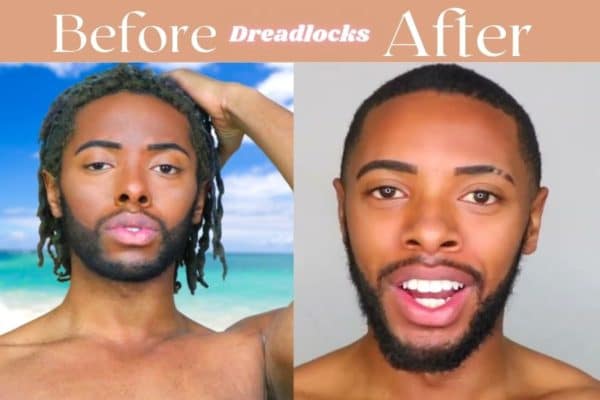 Cutting Dreads Off With Scissors After 2 Years - Melanatural